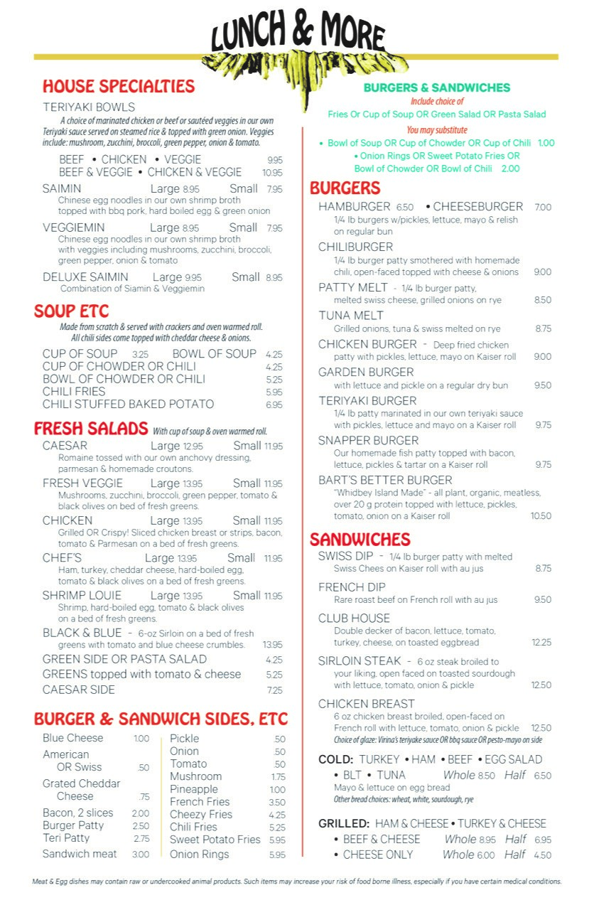 Whidbey Island - Freeland Cafe - Whidbey Island - restaurants - Yabsta