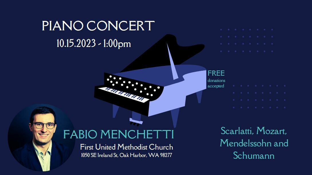 Piano Concert with Fabio Menchetti. Music Performances Events in ...